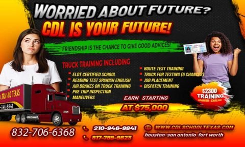 CDL Training Fort Worth. $2,300, Spanish, Weekends? Yes, Yes